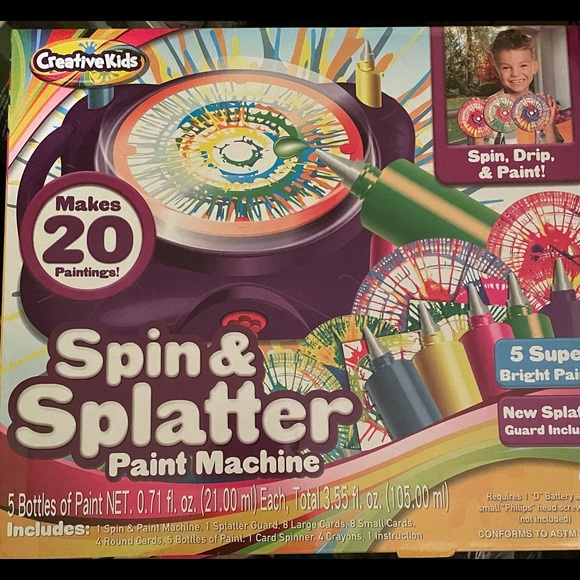 Toys | Spin And Splatter Paint Machine | Poshmark